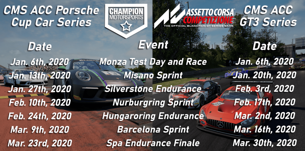 CMS Monday – Champion Motorsports