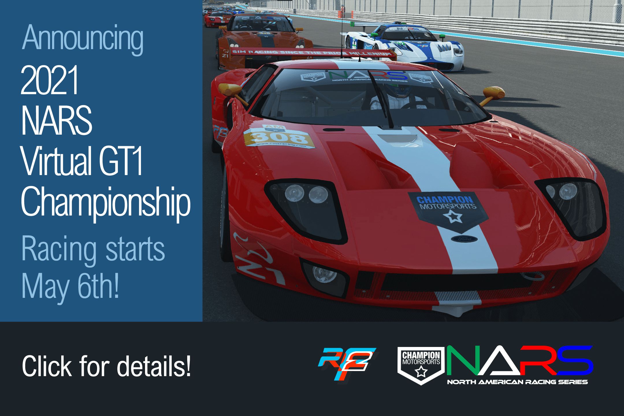 Champion Motorsports – sim racing since the prior millennium