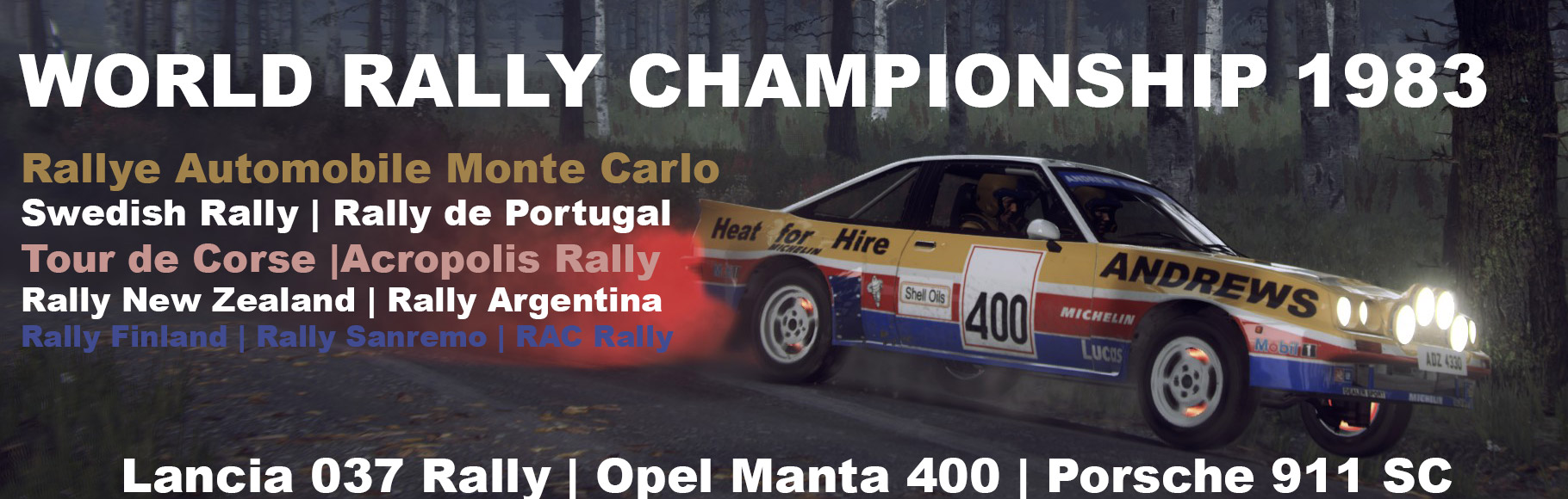 CMS Rally Portal – Champion Motorsports