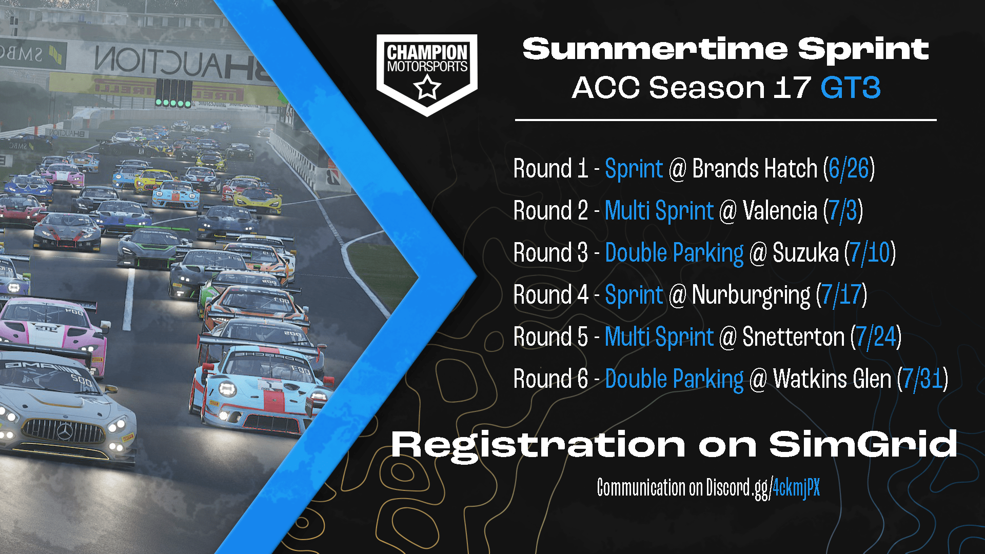 CMS Monday – Champion Motorsports