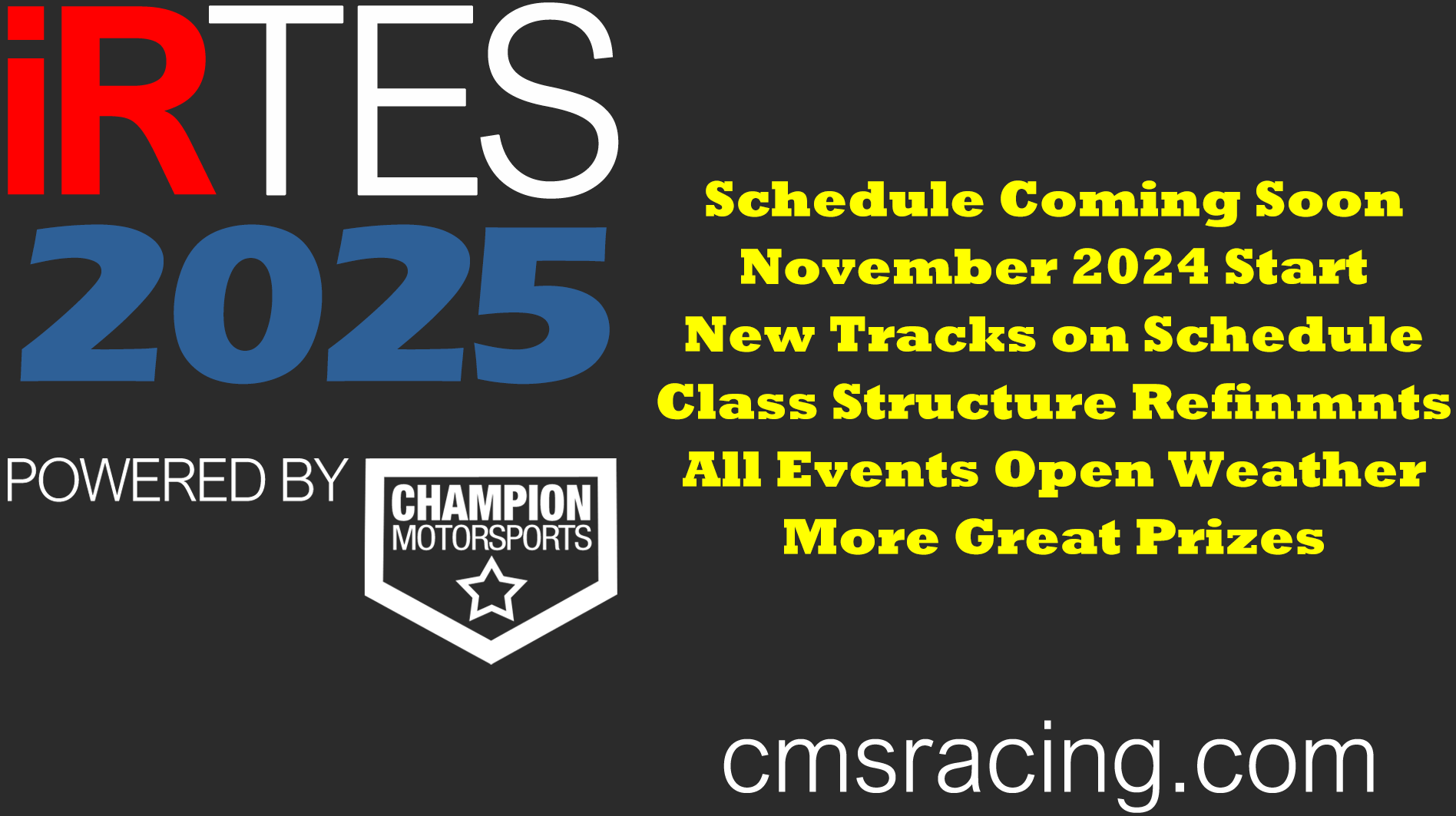 Champion Motorsports – sim racing since the prior millennium